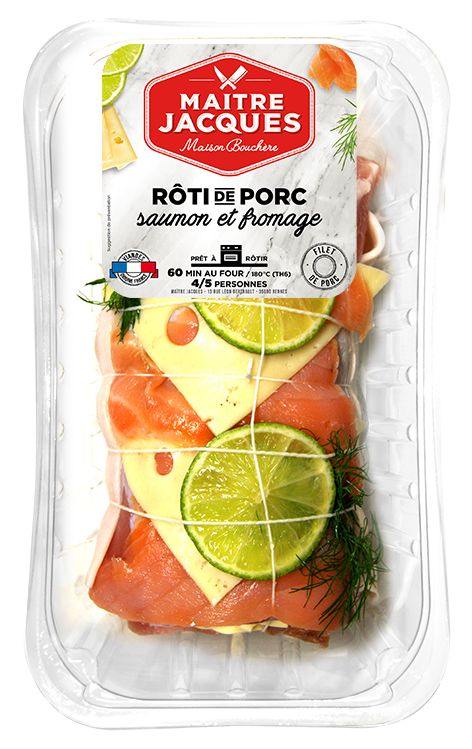 Cuisson Rãti De Porc Au Saumon Et Fromage